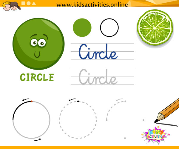 Free Printable Tracing Shapes Worksheets For Preschool ⋆ Kids Activities