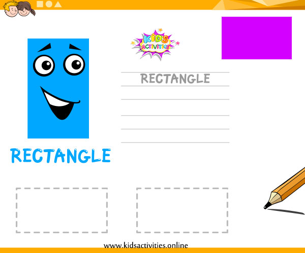 Free Printable Tracing Shapes Worksheets For Preschool ⋆ Kids Activities
