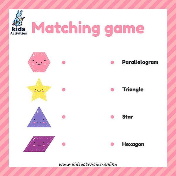 Shape Activities For Preschoolers - Printable Shapes ⋆ Kids Activities