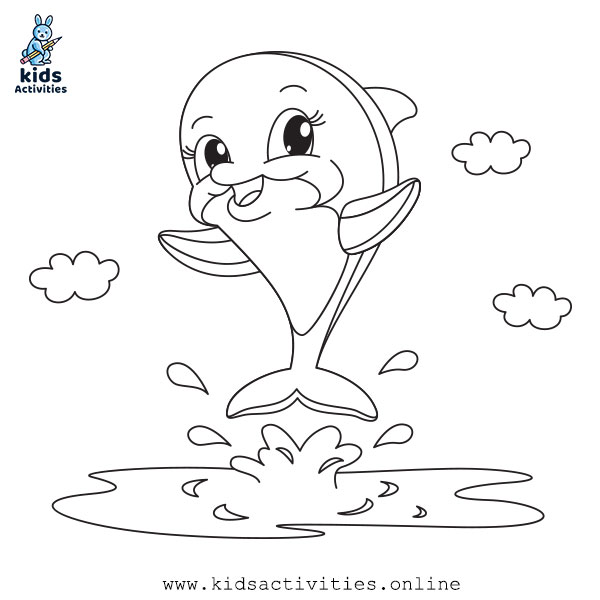 Free Printable Sea Animals Coloring Pages ⋆ Kids Activities
