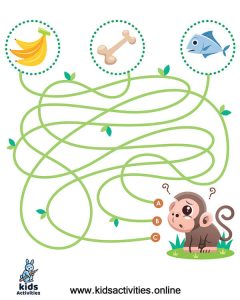 Education maze game for kids | free printable ⋆ Kids Activities