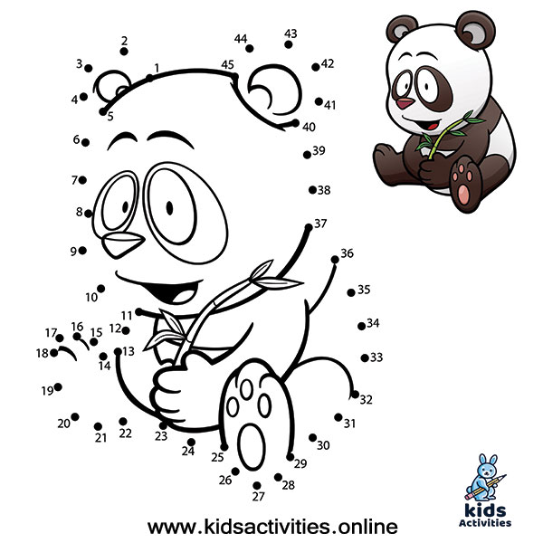 Free ! Cute Animal Dot To Dots Printables ⋆ Kids Activities