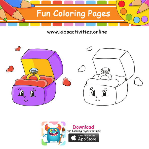 Draw so cute coloring pages - Free printable ⋆ Kids Activities