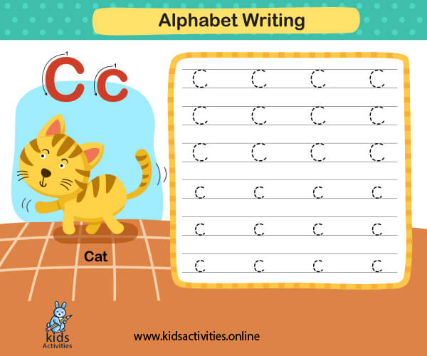 FREE Animal Alphabet Worksheets for Kindergarten ⋆ Kids Activities