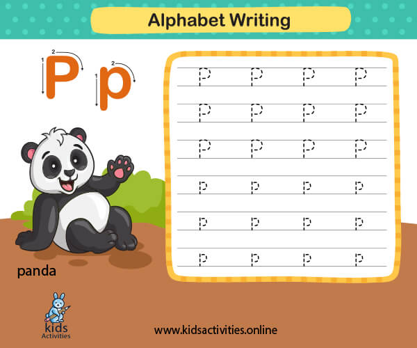 Free animals alphabet letters worksheets for kindergarten ⋆ Kids Activities