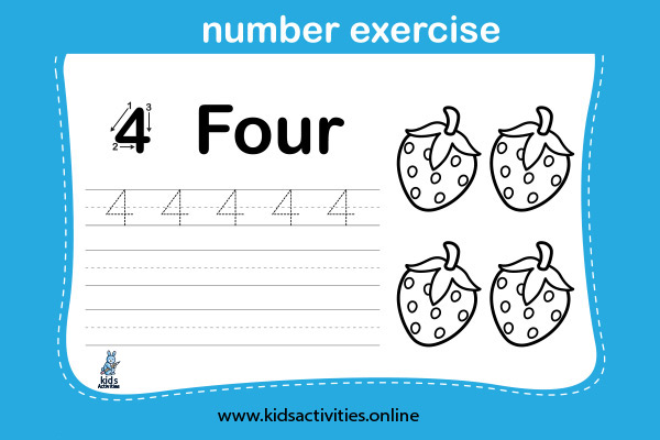 Free Printable: Writing Numbers 1 10 Worksheets ⋆ Kids Activities