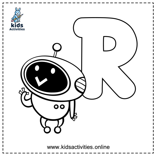 Free Alphabet coloring pages - ABC For Coloring ⋆ Kids Activities