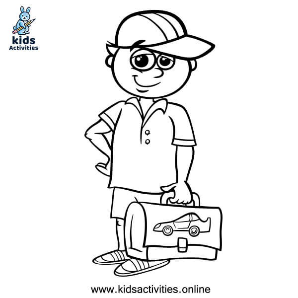 Free printable coloring pages for boys ⋆ Kids Activities