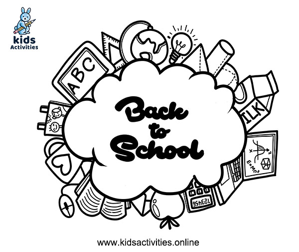Free Back To School Background, Images, quotes ⋆ Kids Activities