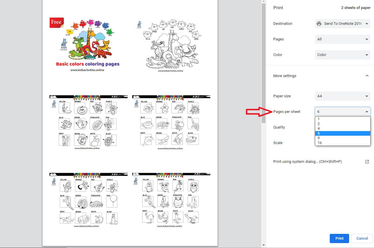 How To Print Flashcards for Children! ⋆ Kids Activities