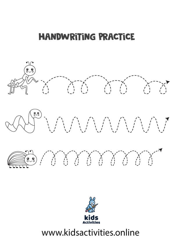 Free Printable Tracing Lines Worksheets PDF ⋆ Kids Activities