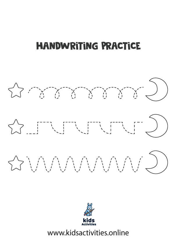 Free Printable Tracing Lines Worksheets For 4 Year Olds ⋆ Kids Activities