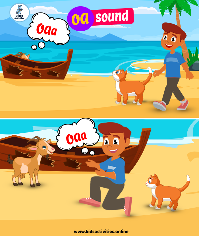 Phase 3 phonics sounds: "oa" sound jolly phonics ⋆ Kids Activities