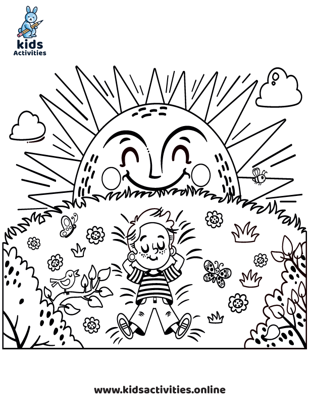 Free Printable Children's Day Colouring Activities PDF ⋆ Kids Activities