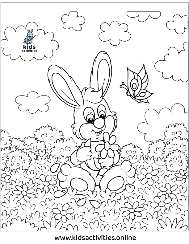 Free Spring Coloring Pages for Kindergarten ⋆ Kids Activities
