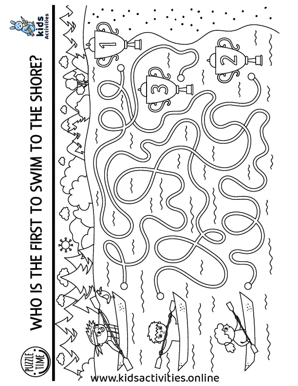 Free Printable Summer Activity Worksheets For Kindergarten