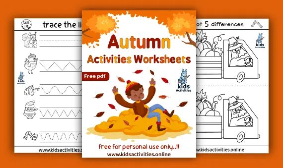 Free Autumn Activities Worksheets For Preschool ⋆ Kids Activities