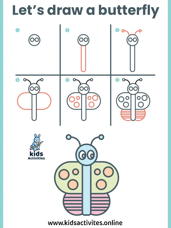 Cute But Easy Things To Draw ⋆ Kids Activities