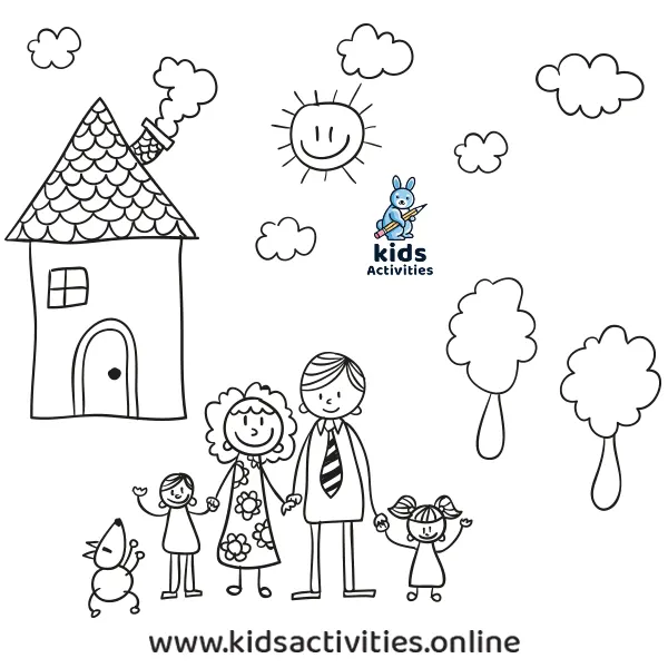 8 Cute Drawings for Kids that are Easy to Make ⋆ Kids Activities