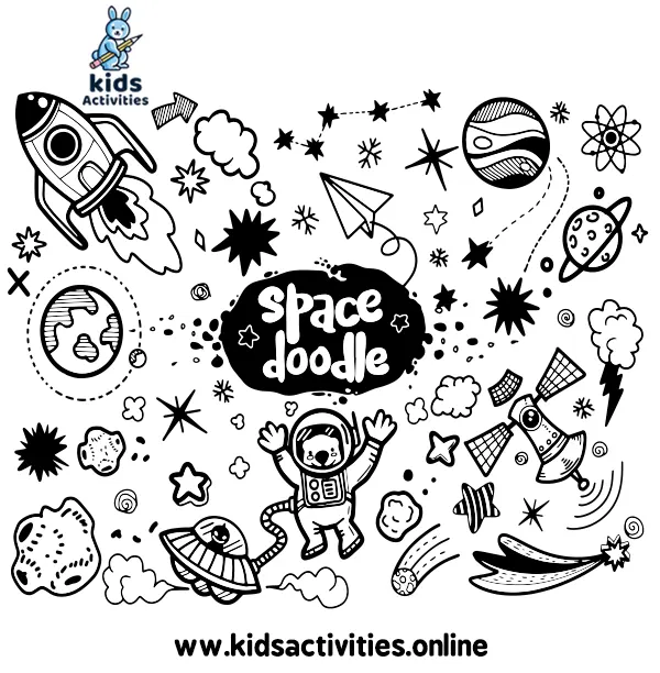 Simple Doodle Art Drawing Ideas ⋆ Kids Activities