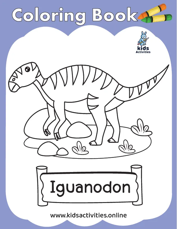 Dinosaur Coloring Book ,Free Printable Pdf ⋆ Kids Activities