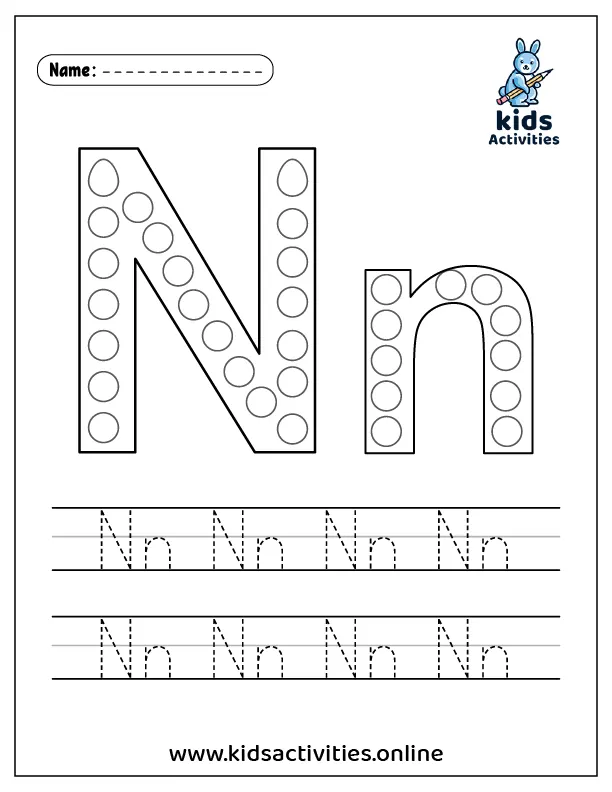 Free Alphabet Dot Marker Printables тлж Kids Activities