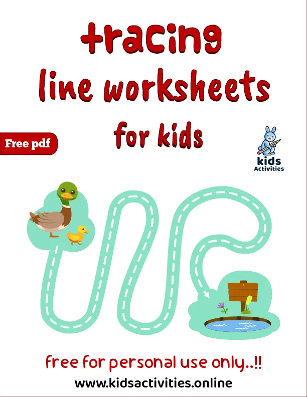 Tracing curved lines worksheets for kindergarten ⋆ Kids Activities