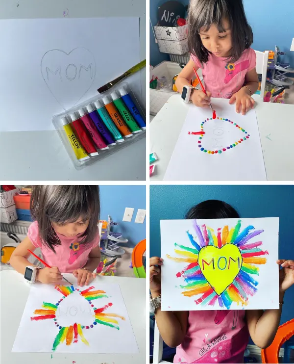 12 Simple Mother's Day Crafts for Preschoolers (3-5 Years)