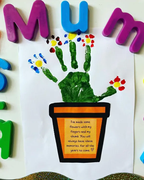 12 Simple Mother's Day Crafts for Preschoolers (3-5 Years)