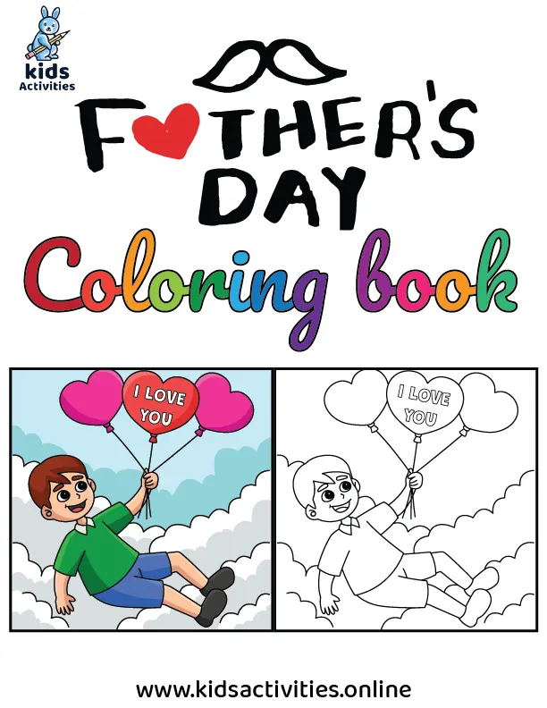 Download and Print Father's Day Colouring Pages, Free